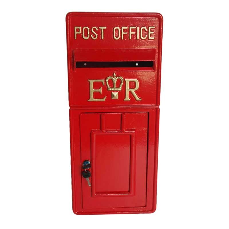 ER Metal Post Box - Red | APAC EU